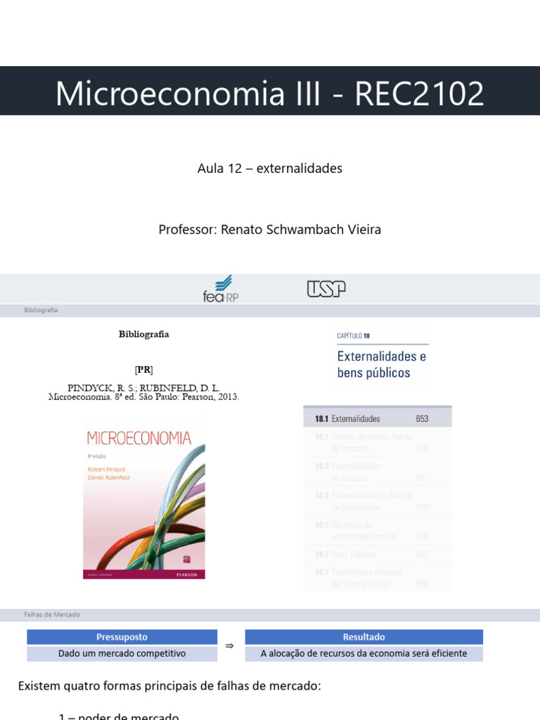 Aula 12 - Externalidades | PDF
