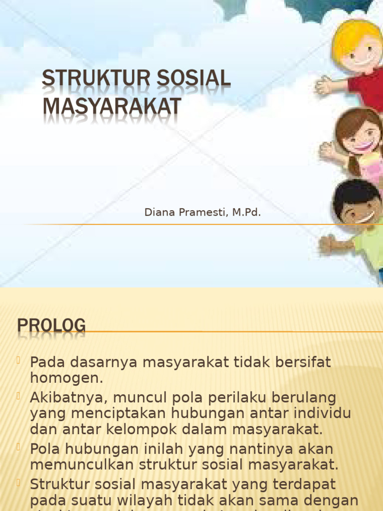 Bab 7-1 Struktur Sosial | PDF