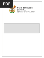 Grade 4 Setswana Term 3 Project Ms Mojela 2025 | PDF | Languages Of Africa