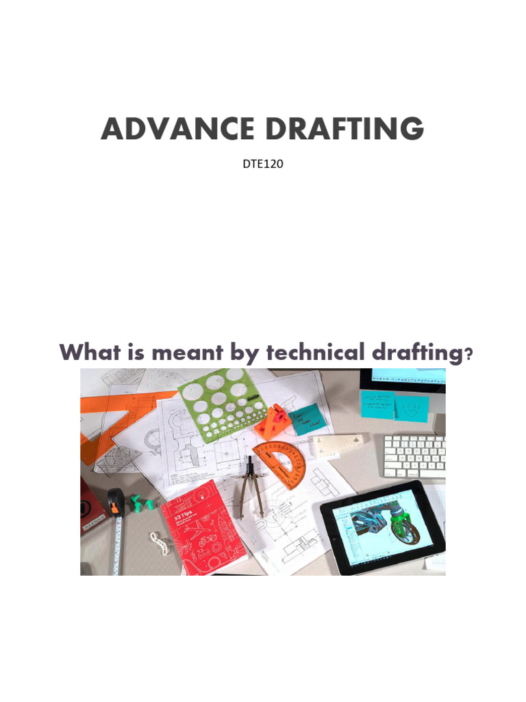 What Is Technical Drafting | PDF