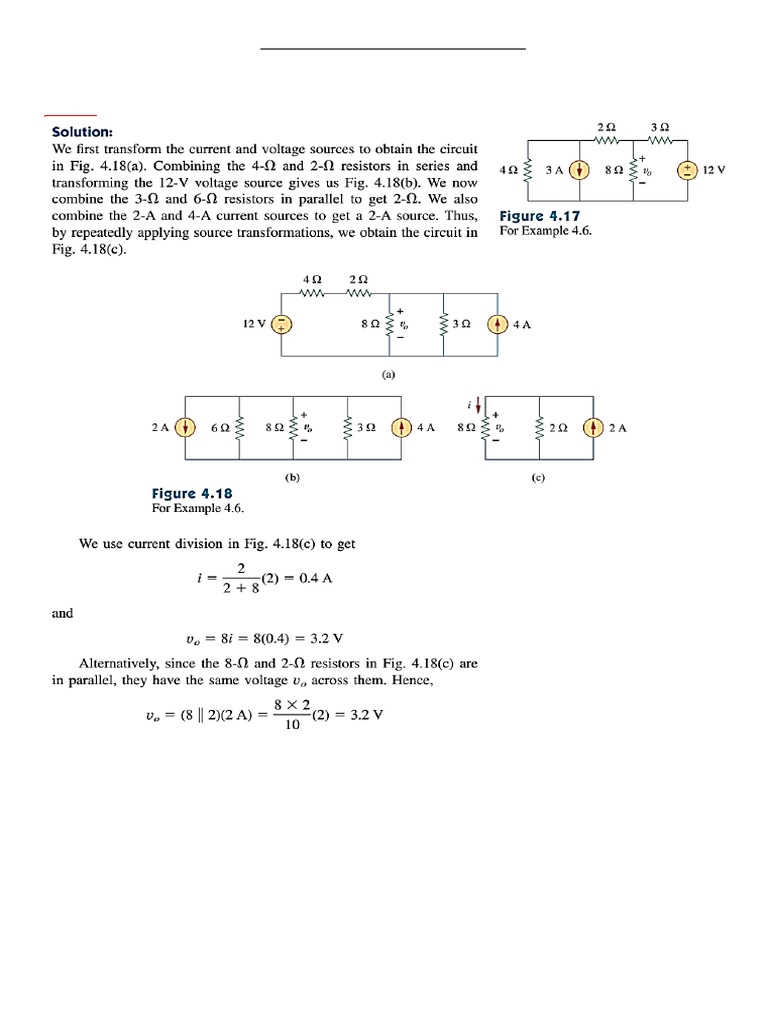 DC Circuit 2 Solution | PDF