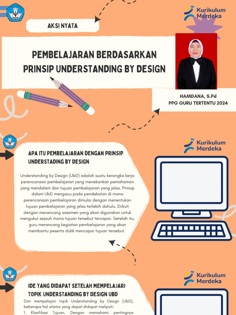 Jurnal Pembelajaran Understanding by Design Hamdana | PDF