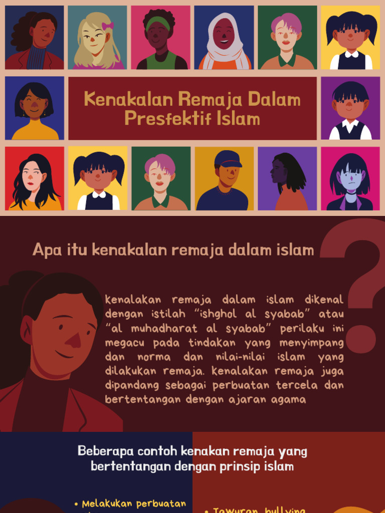 Kenakalan Remaja dalam Perspektif Islam | PDF | Agama & Spiritualitas
