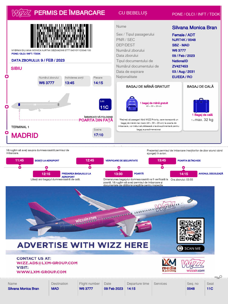 BoardingCard 287870551 SBZ MAD | PDF