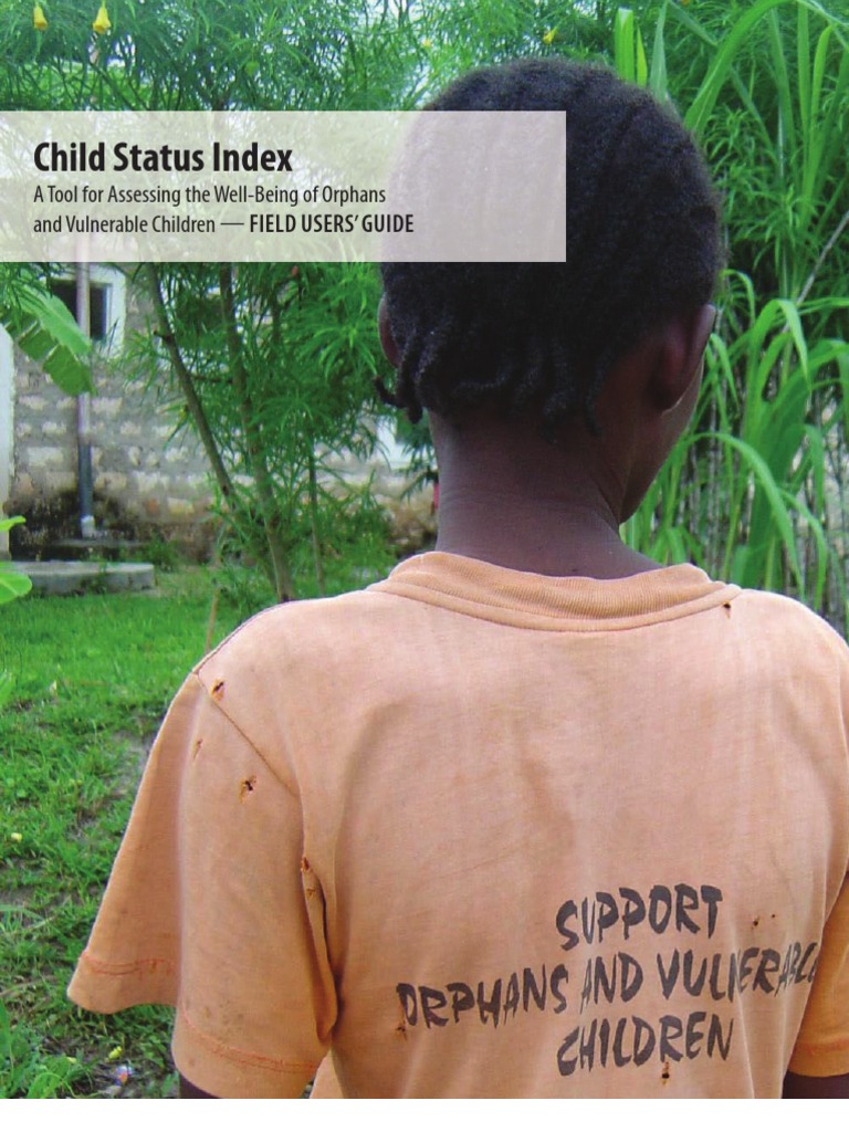 Child Status Index: A Tool For Assessing The Well-Being of Orphans and ...