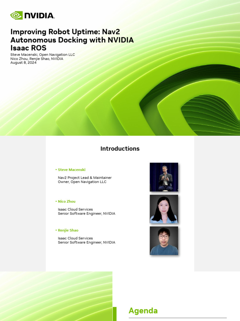 Improving Robot Uptime - Nav2 Autonomous Docking With NVIDIA Isaac ROS ...