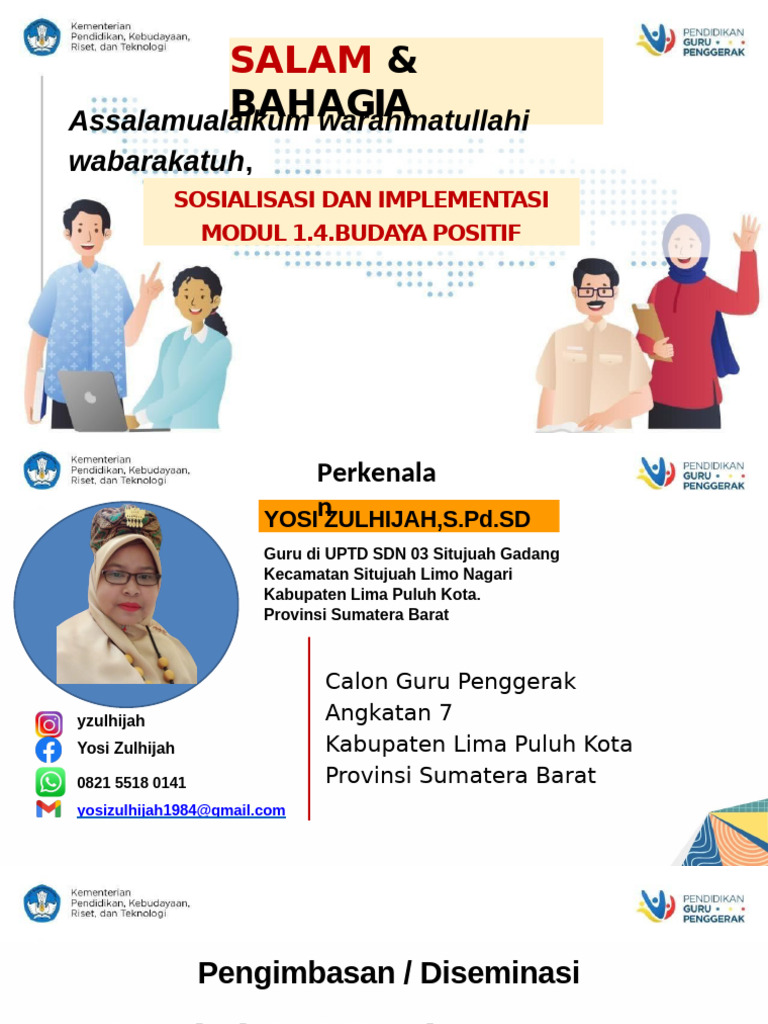 Pengimbasan Modul 1.4 | PDF