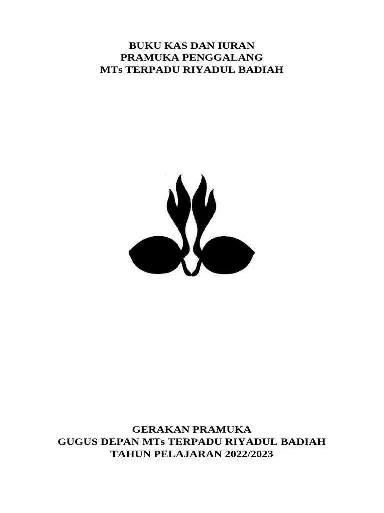 Cover Buku Kas Dan Iuran | PDF