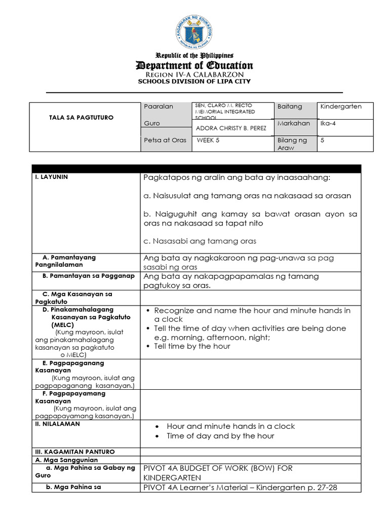 Quarter 4 Week 5 | PDF