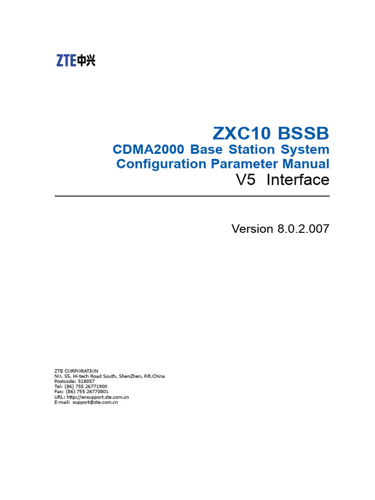 SJ-20100106110057-021-ZXC10 BSSB (V8.0.2.007) Configuration Parameter ...