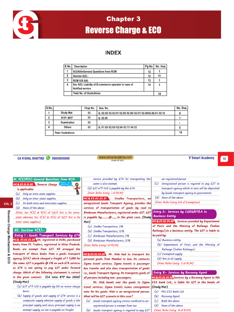 03 Reverse Charge | PDF