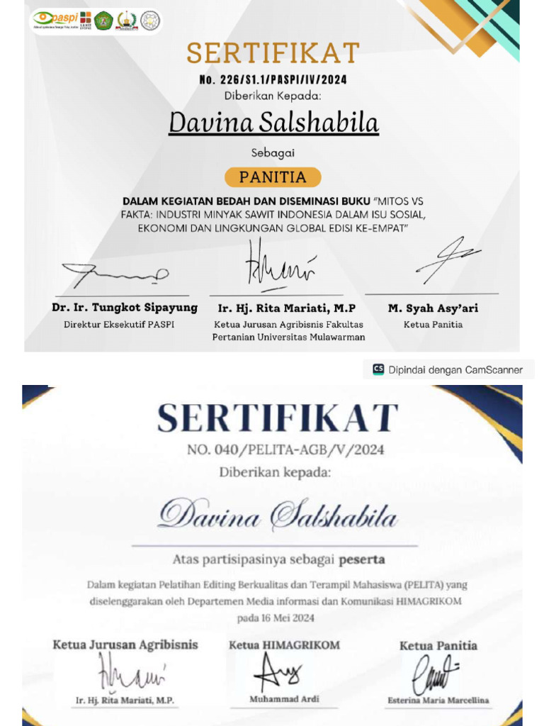 Sertifikat Compressed | PDF