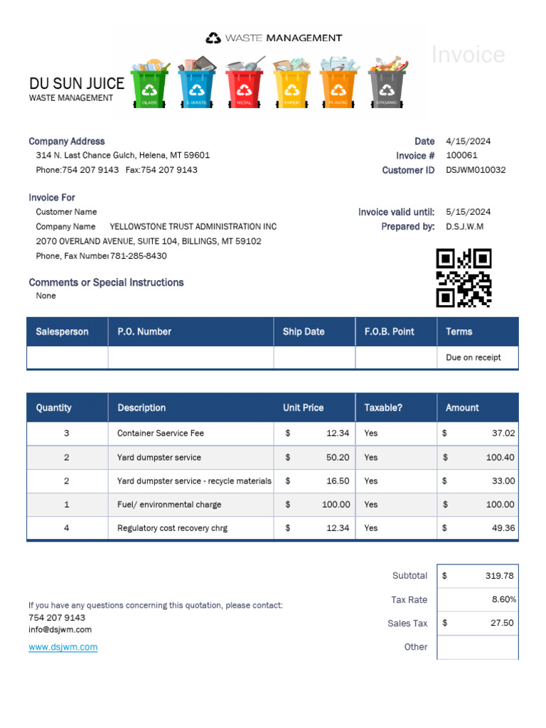 Business Price Quotation | PDF