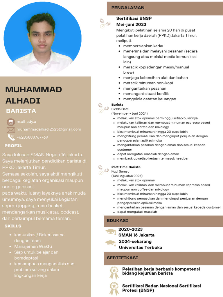 Muhammad Alhadi CV | PDF