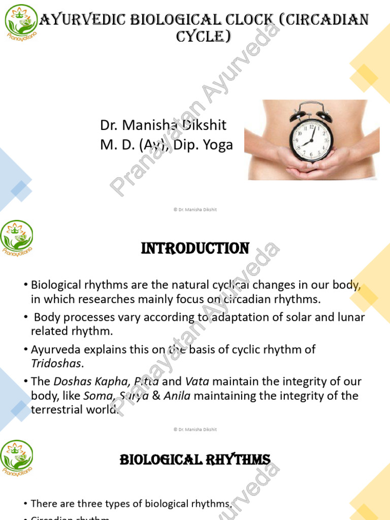 Biological Clock 1 | PDF