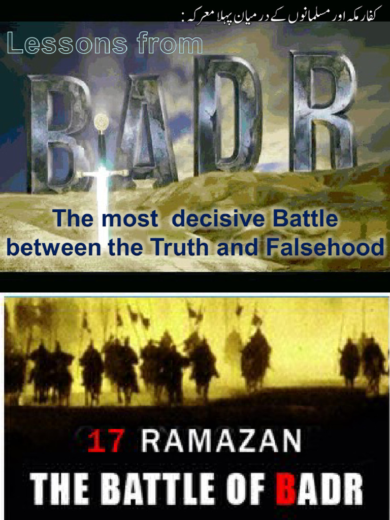 Battle of Badr | PDF