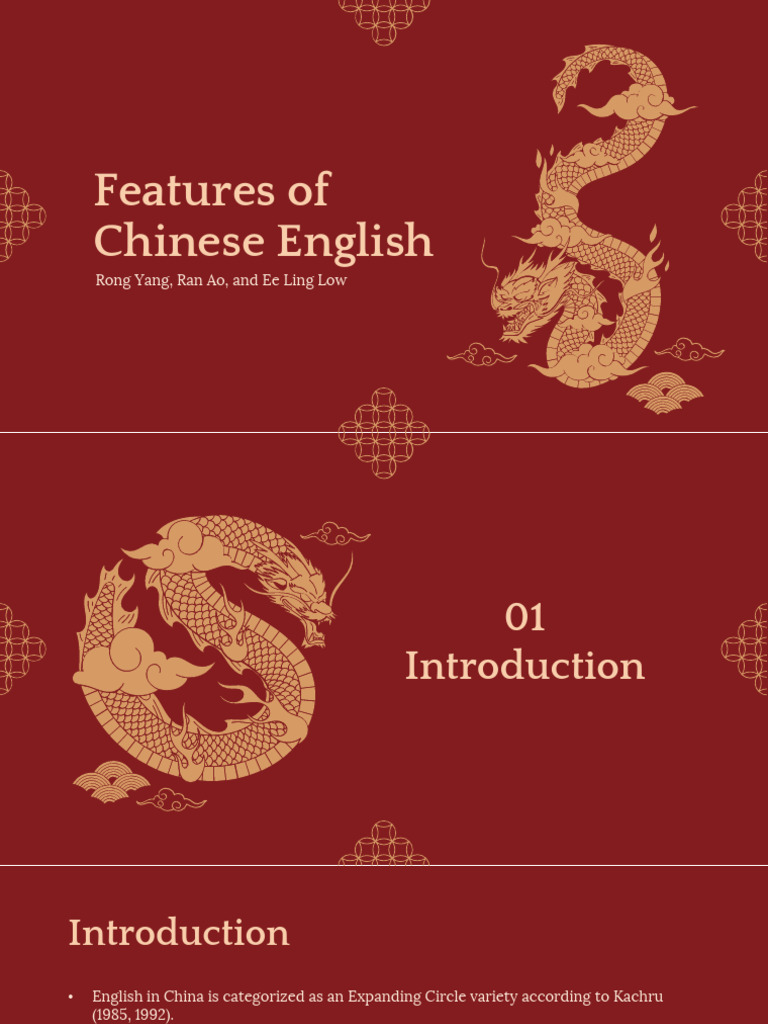 Features of Chinese English | PDF
