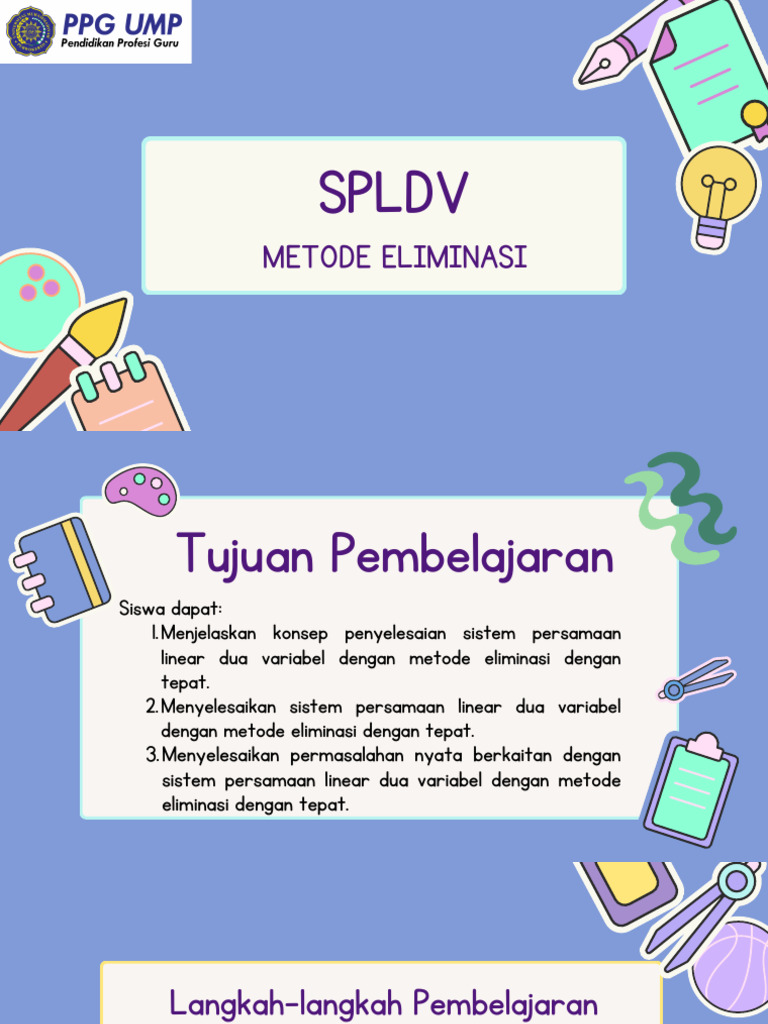 SPLDV Eliminasi | PDF