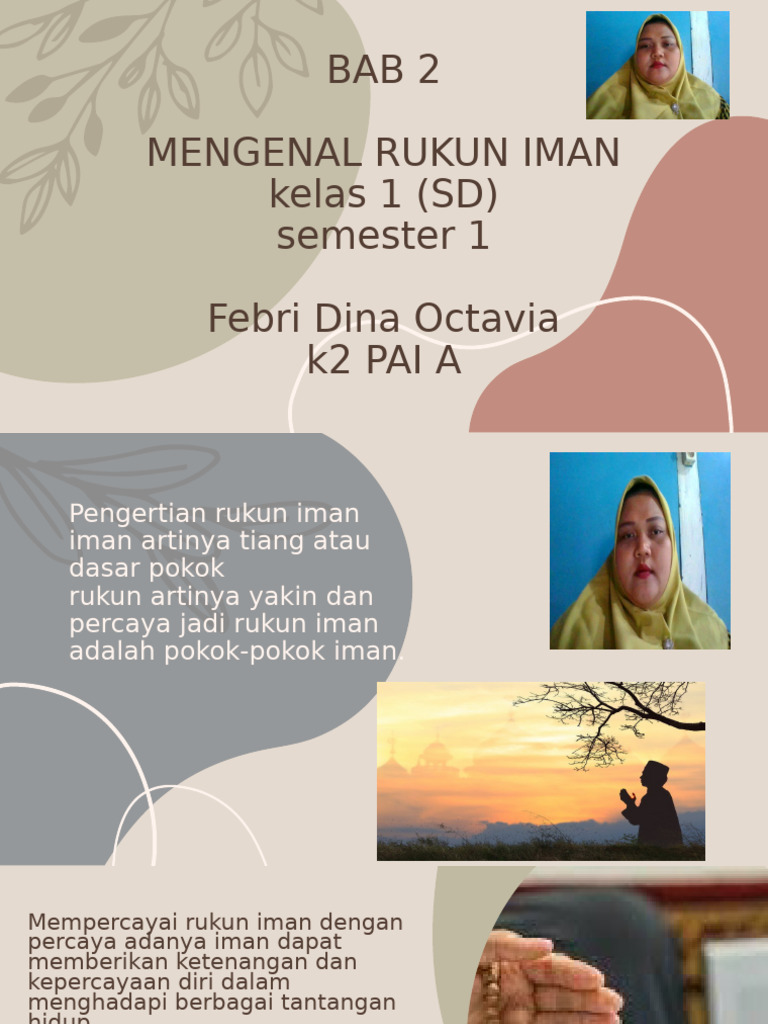 LK 3,2 RUKUN IMAN | PDF