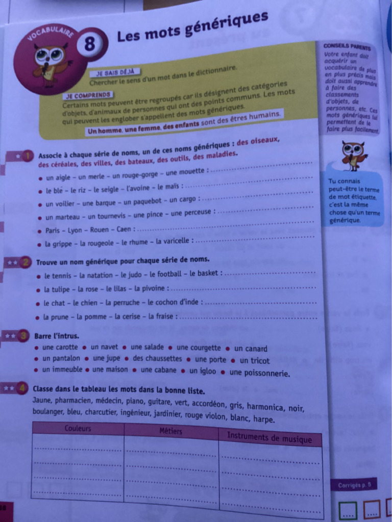 Mots Étiquettes | PDF