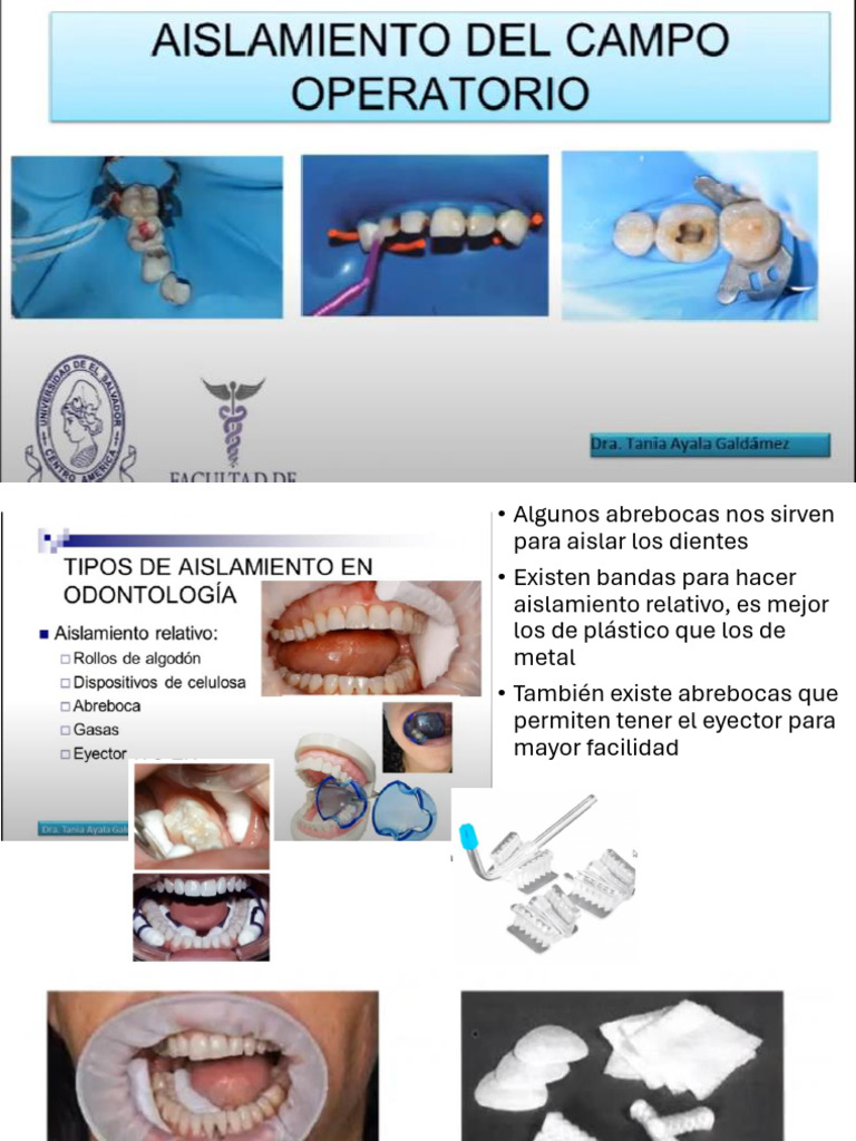 Aislamiento Del Campo Operatorio | PDF