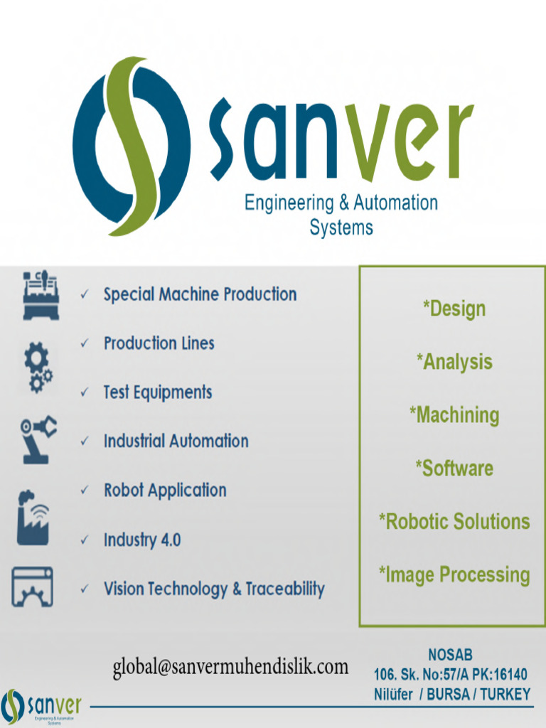 Sanver Engineering Presentation 2024 | PDF