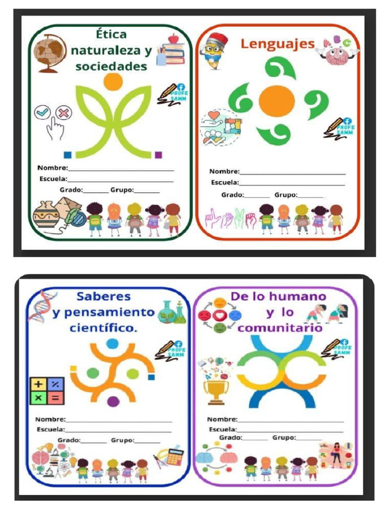 Etiquetas Campos Formativos | PDF