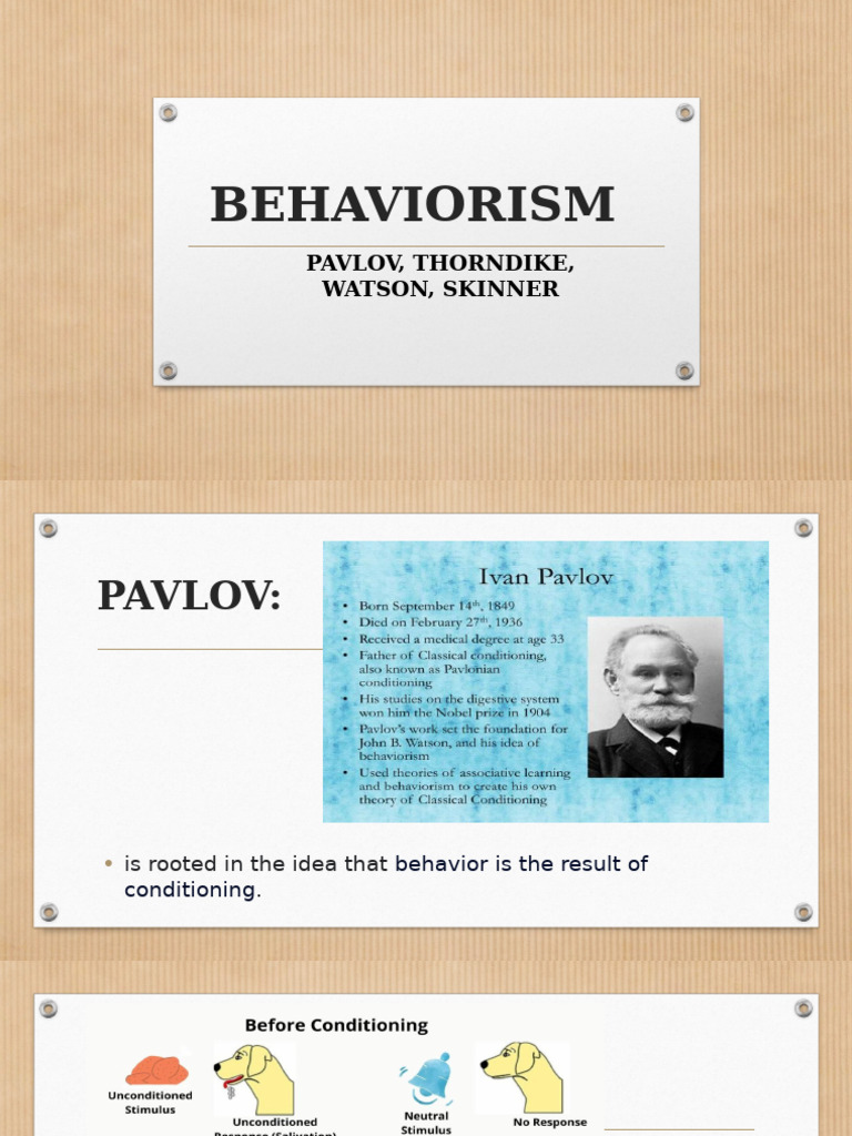 Behaviorism Module 7 | PDF