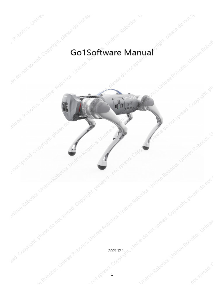 Go1 Software Manual | PDF