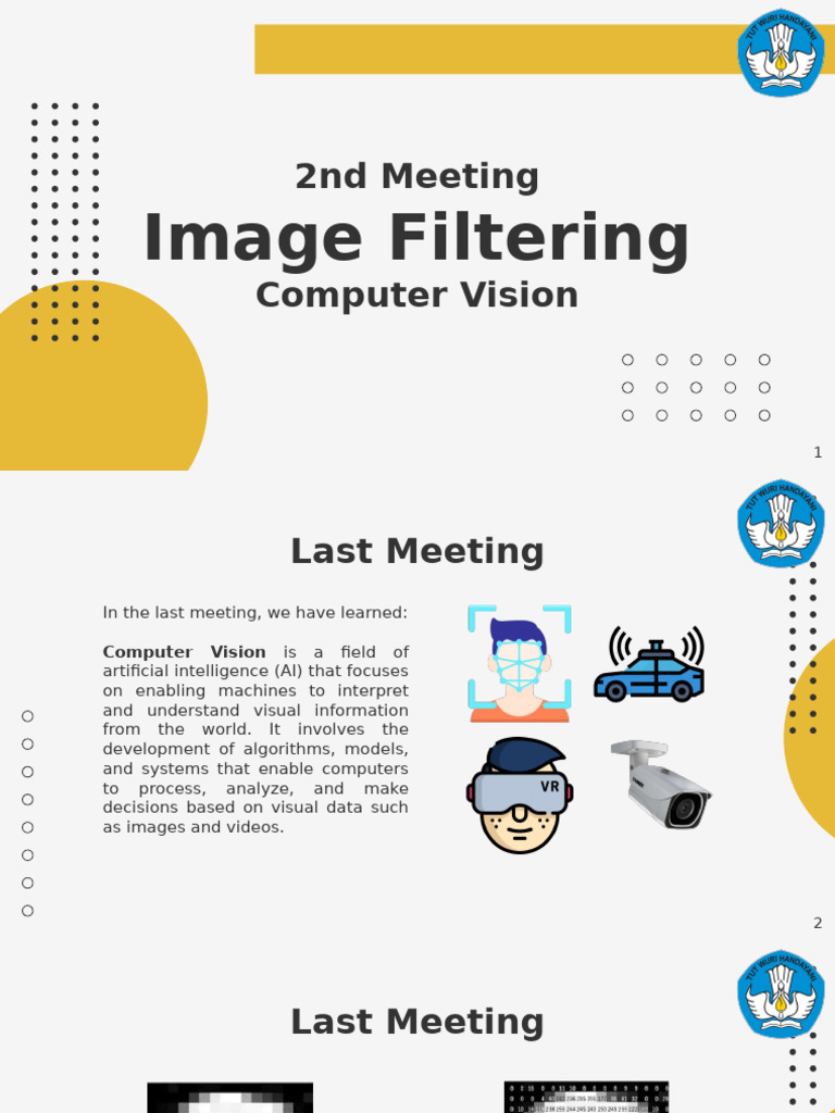 Computer Vision (Pertemuan 2) | PDF