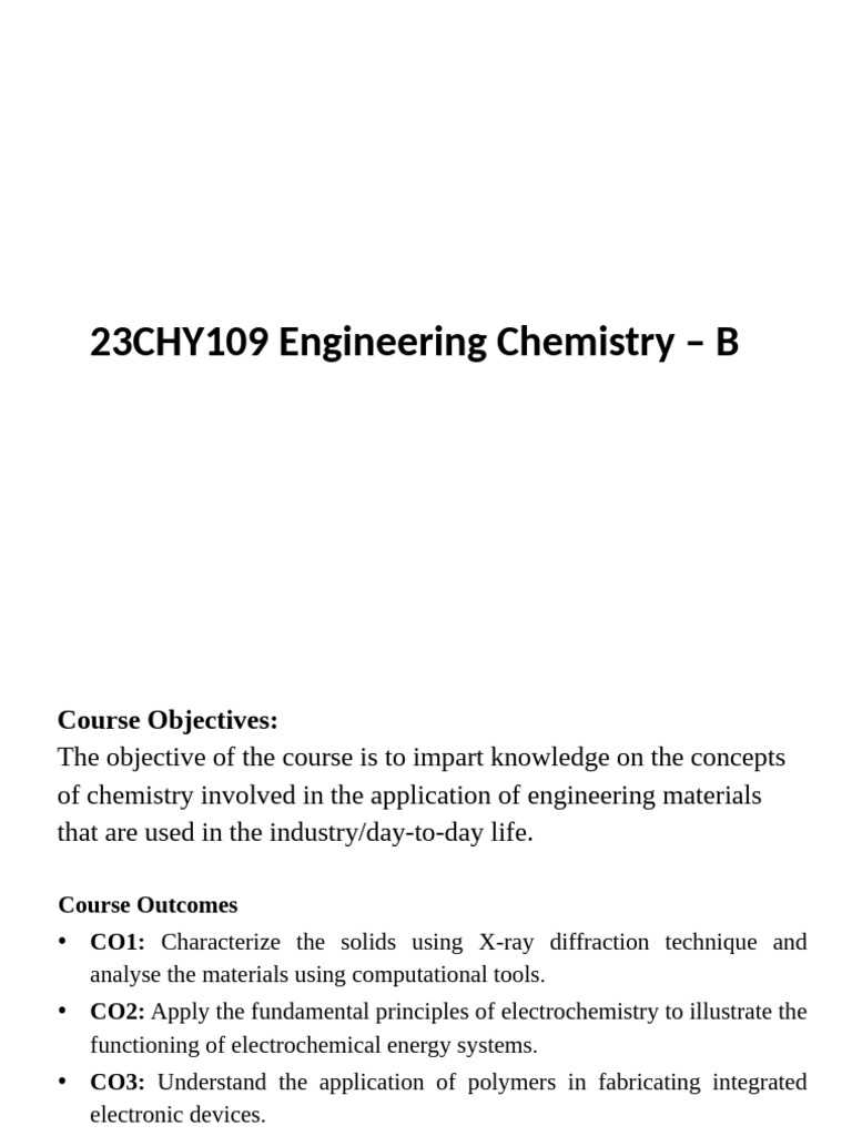 Solid State Chemistry | PDF