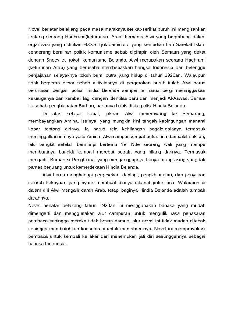 Sinopsis Dibalik Teduh Segara Jawa | PDF