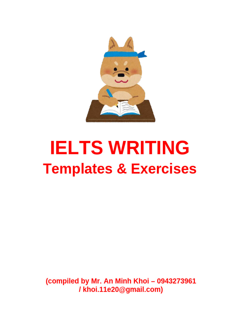 IELTS WRITING TASK 1 & 2 (Edited) | PDF