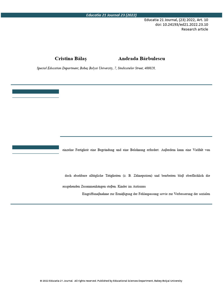 Reducing Inappropriate Behavior | PDF