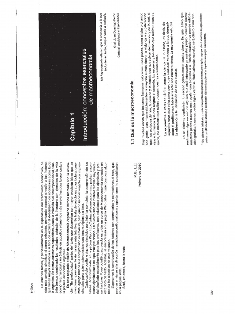 Braun & Llach (2006) Cap. 1 - Introducción | PDF