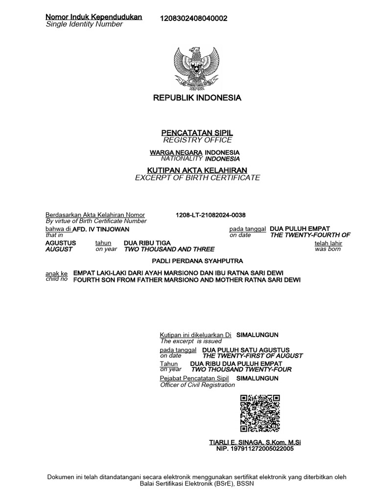 Padli Perdana Syahputra | PDF