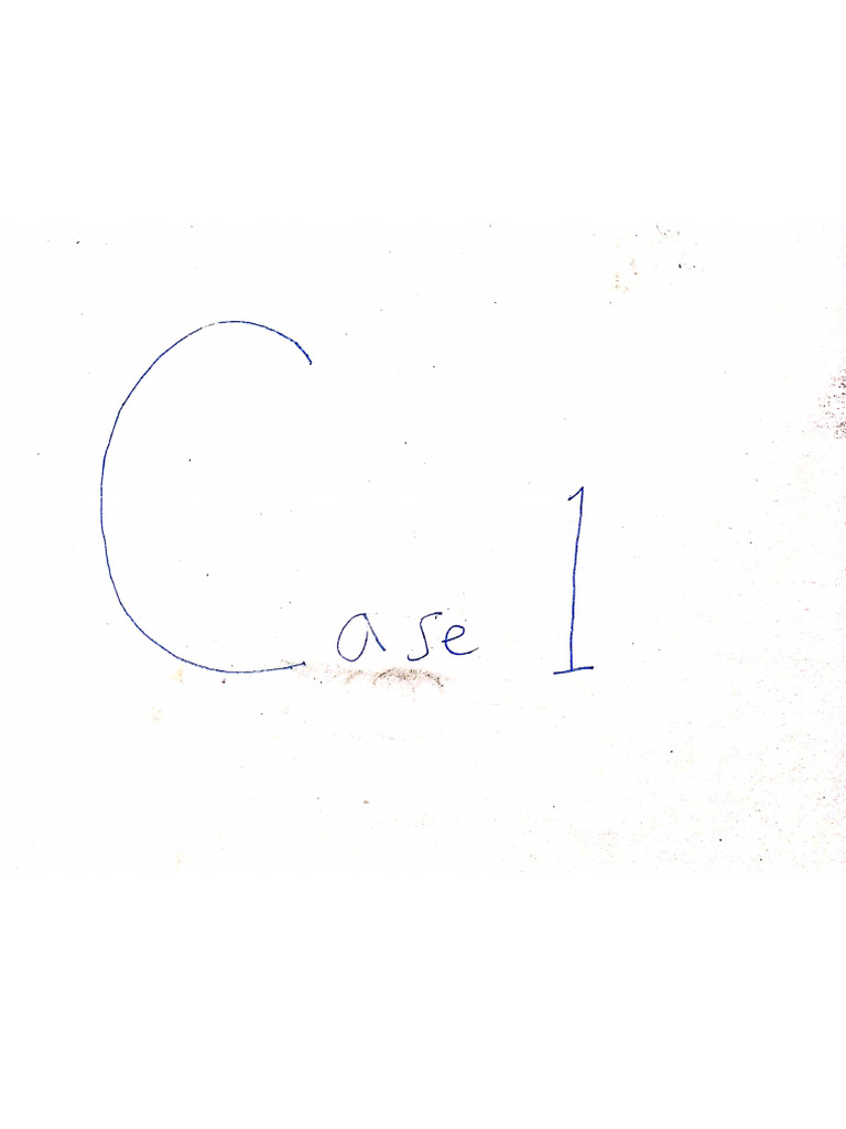 Case 1-2 | PDF