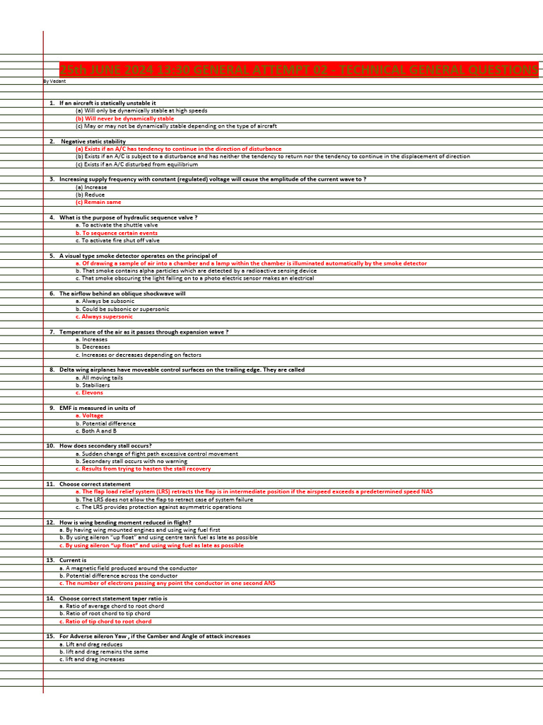 Technical General | PDF