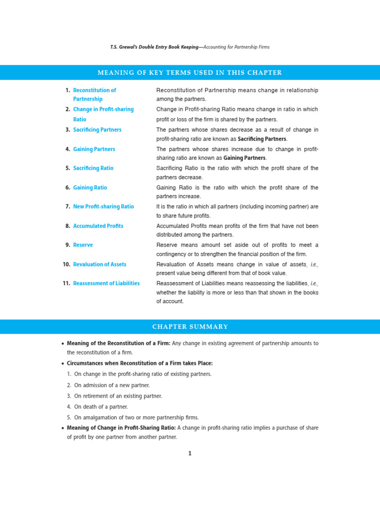 Chapter-3 (Key Terms and Chapter Summary) - 1 | PDF