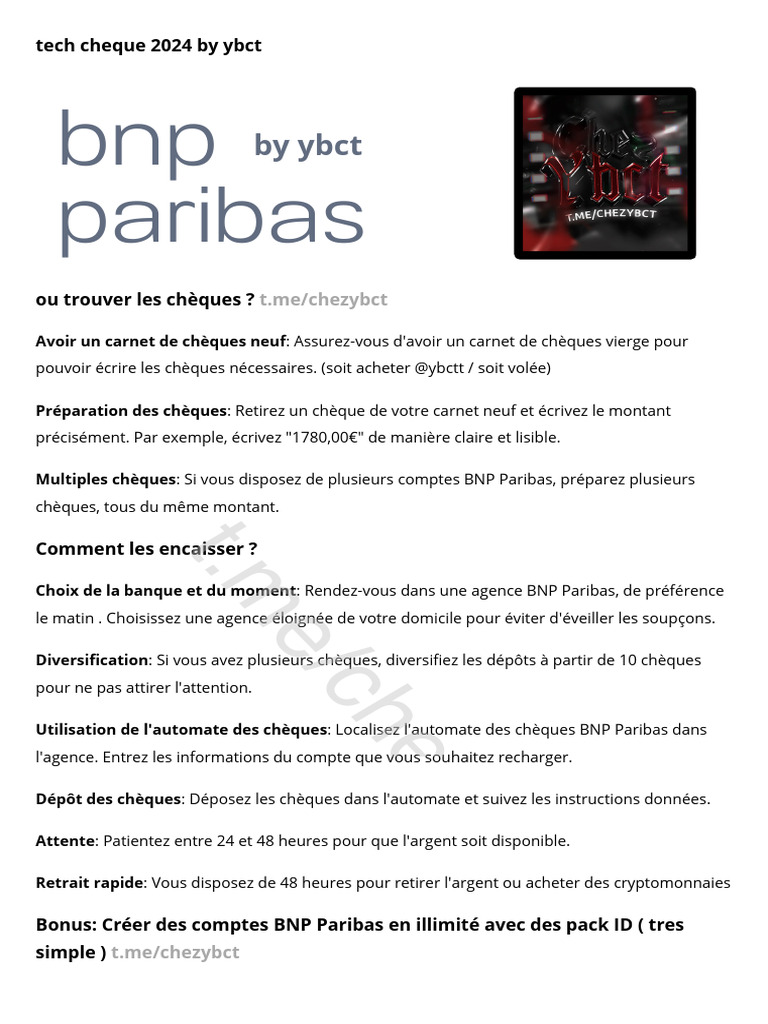 Tech BNP Paribas by Ybct | PDF