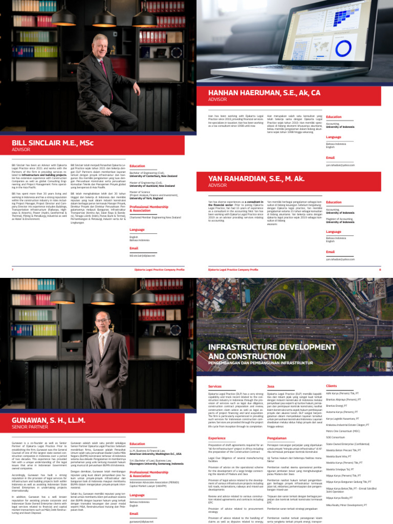 DLP Company Profile FIX - Booklet - Part - 1 | PDF