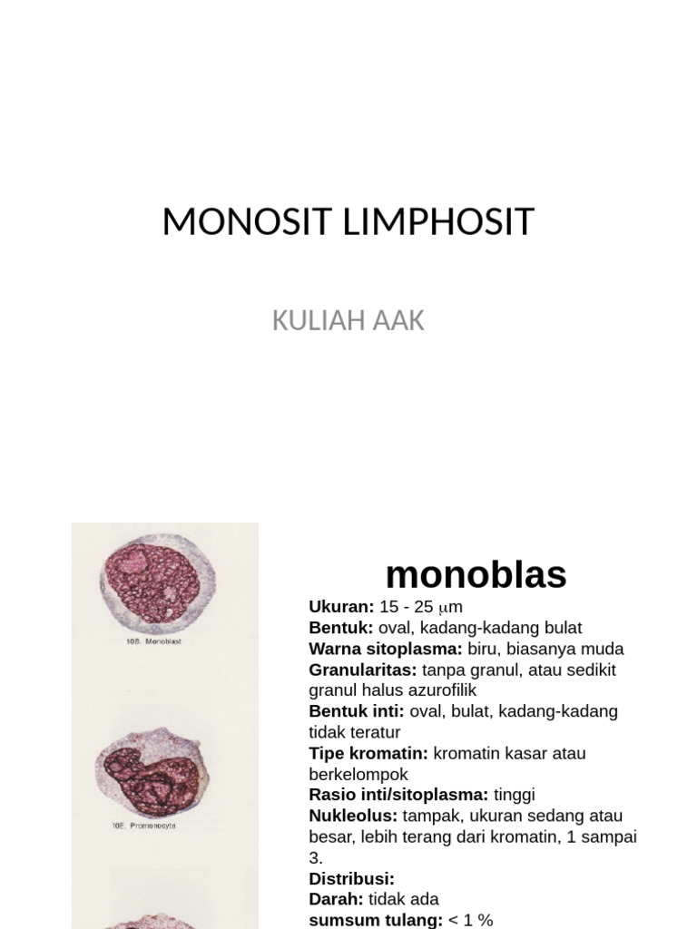 Monosit | PDF
