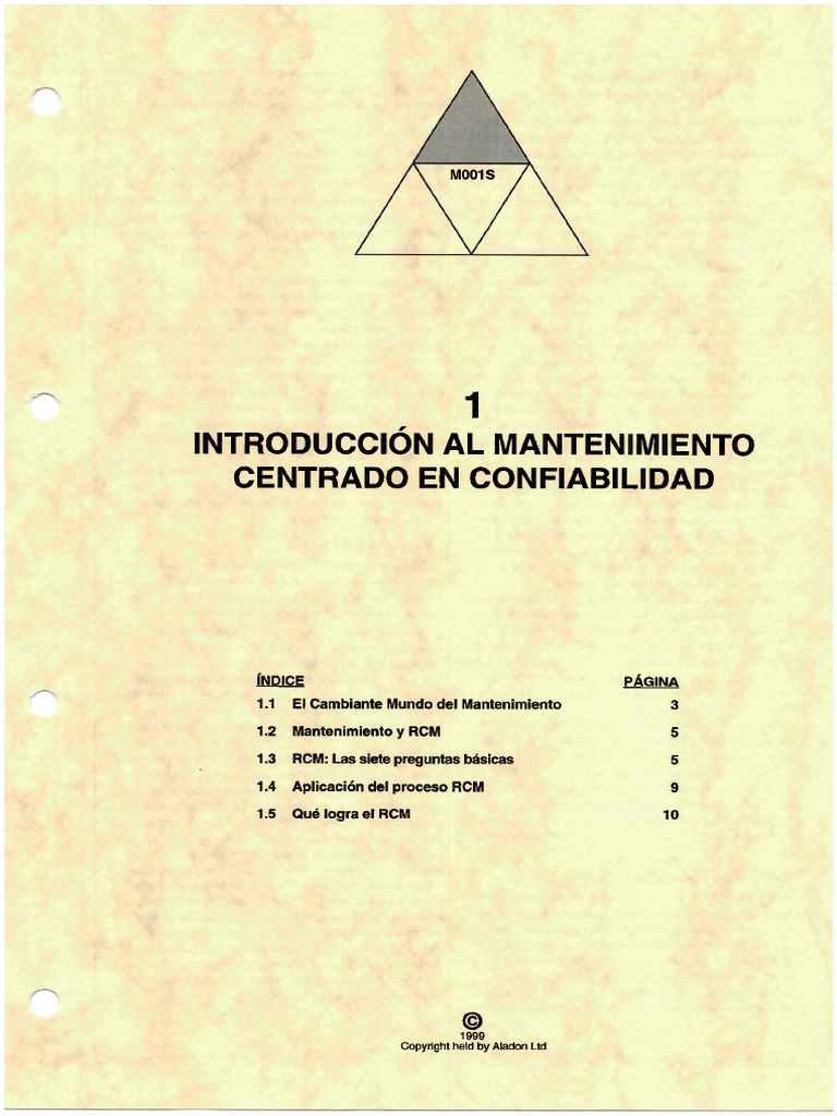 Introducción Al RCM | PDF