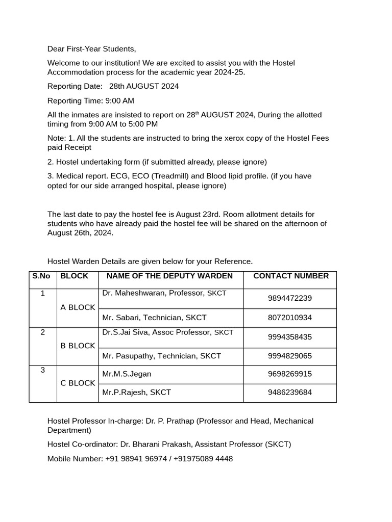 Instruction To Be Followed | PDF
