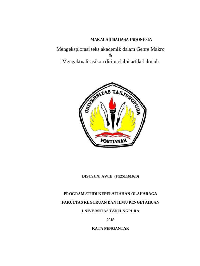 Cover Bab 1 Dan 5 B.I | PDF