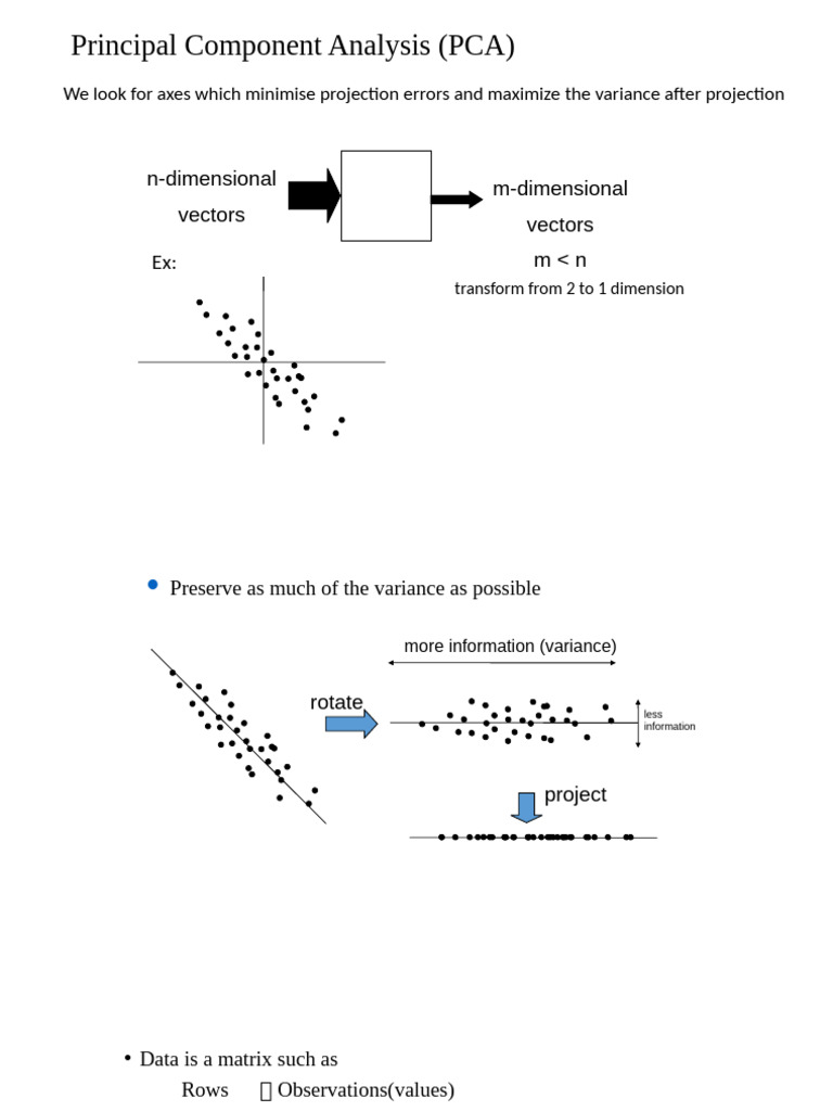 Principal Component Analysis | PDF