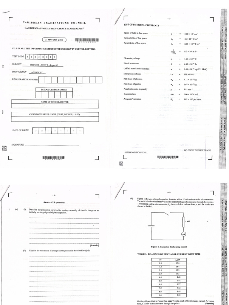 PHYSICS P2 2021 | PDF