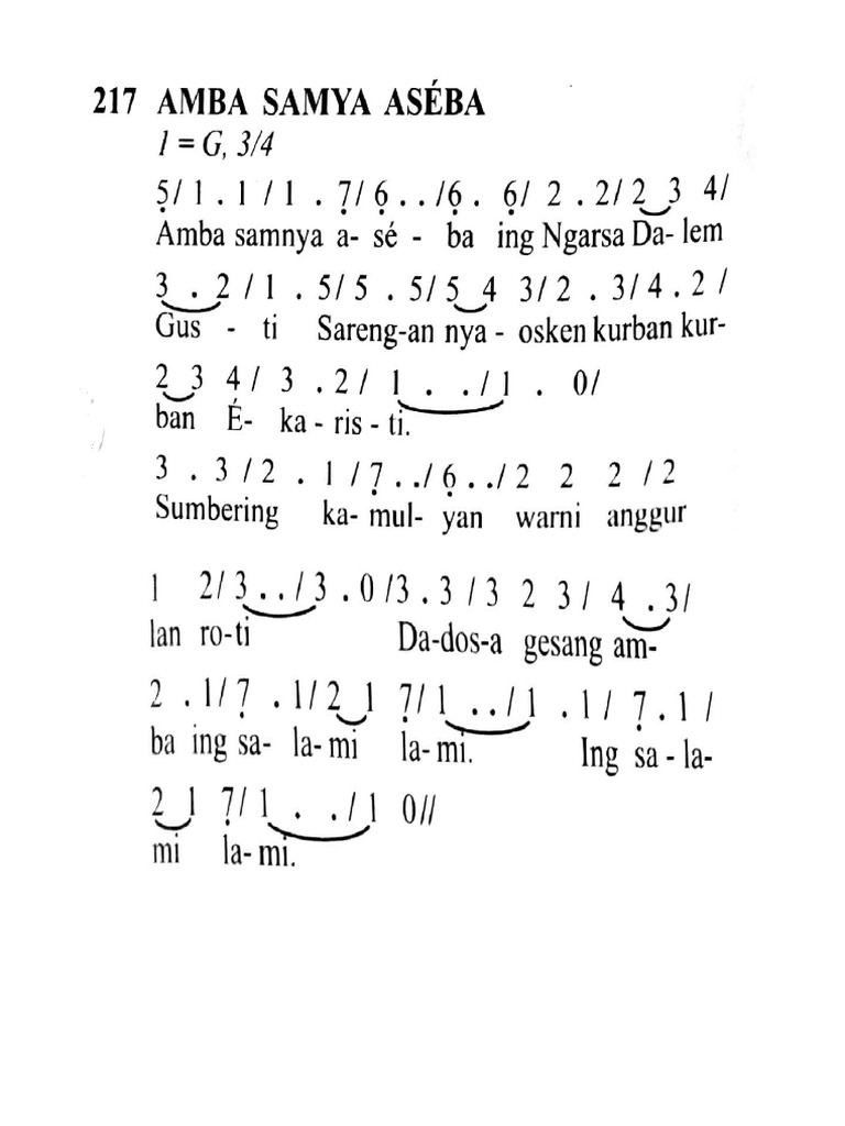 Amba Samya Aseba | PDF