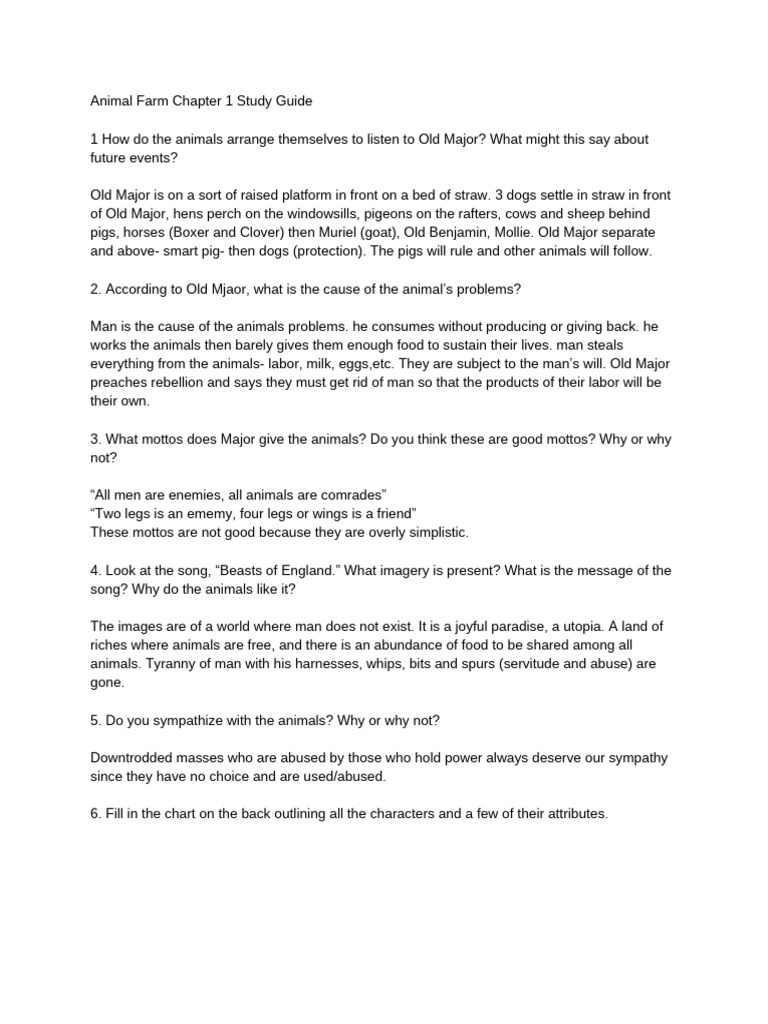 Chapter 1 Study Guide | PDF