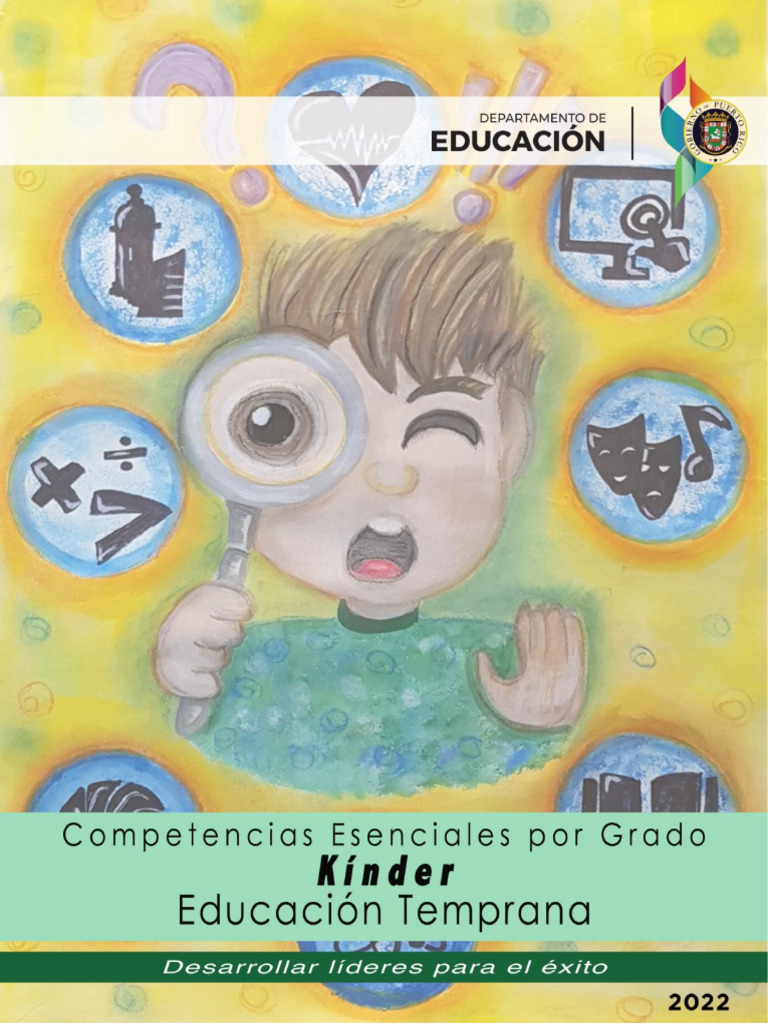 Competencias Esenciales Programa de Educación Temprana Kinder Ciclos | PDF